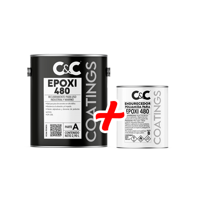 Pintura Epóxica Epoxi 480 C&C Coatings | Pintuweb - Pintuweb