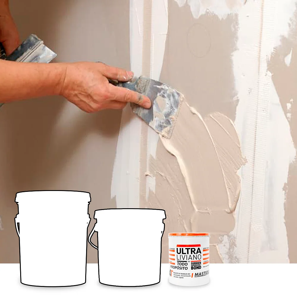 Pasta profesional mastique para drywall Sudden Bond 4t | Pintuweb ...
